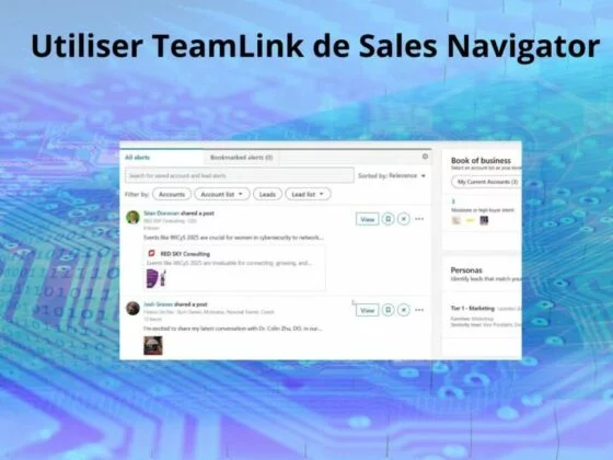 How to Properly Use the TeamLink Filter in Sales Navigator on LinkedIn ...